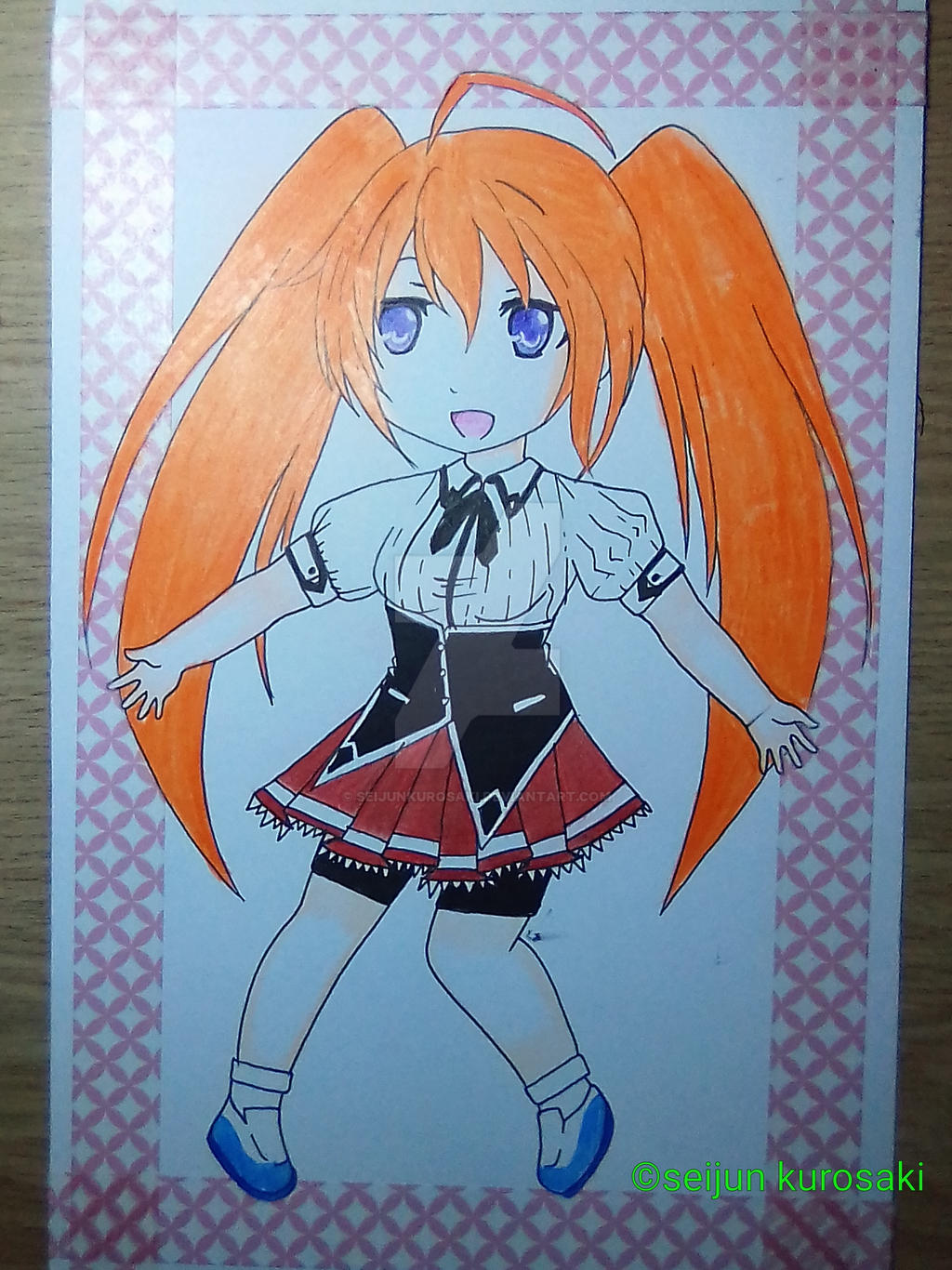Irina Shido Chibi Fan Art By Seijunkurosaki On Deviantart