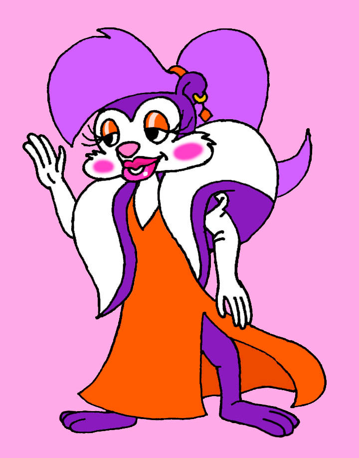 Fifi La Fume Orange Dress By Rodan5693 On Deviantart