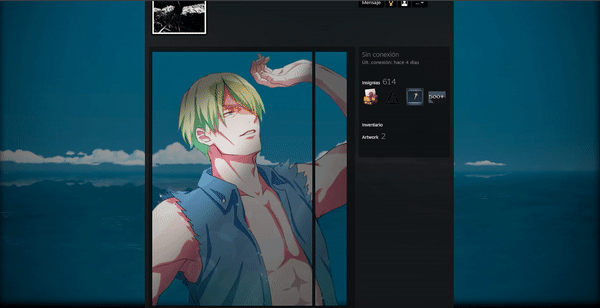 Kento Nanami Steam Artwork Design By Alecskun On Deviantart
