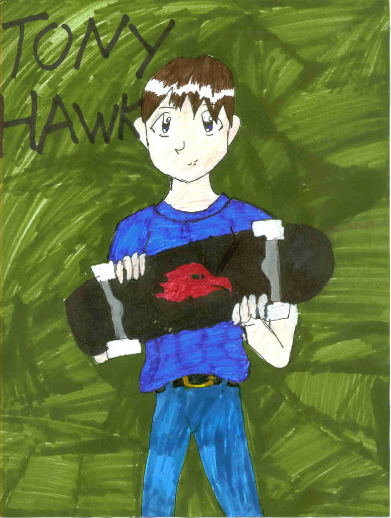 Tony Hawk by Misty-Darka on DeviantArt