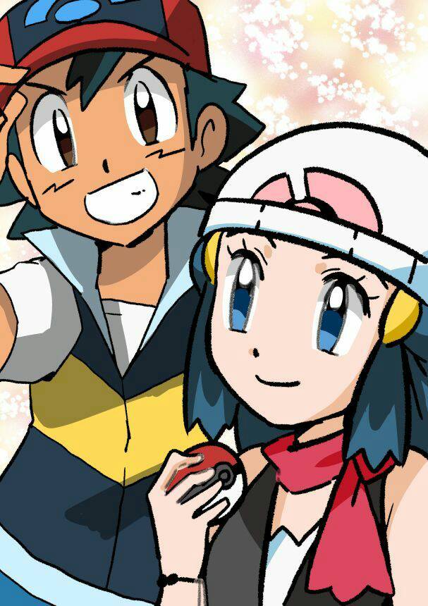 Satoshi And Hikari By Vithongphm5 On Deviantart