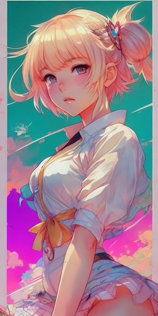 Alone Anime Girl With A Whole Body By Ienvyou On Deviantart
