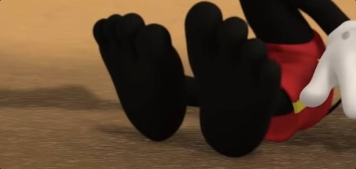 Mickey Mouse Feet Scene 2 Part 2 By Romanceguy On Deviantart