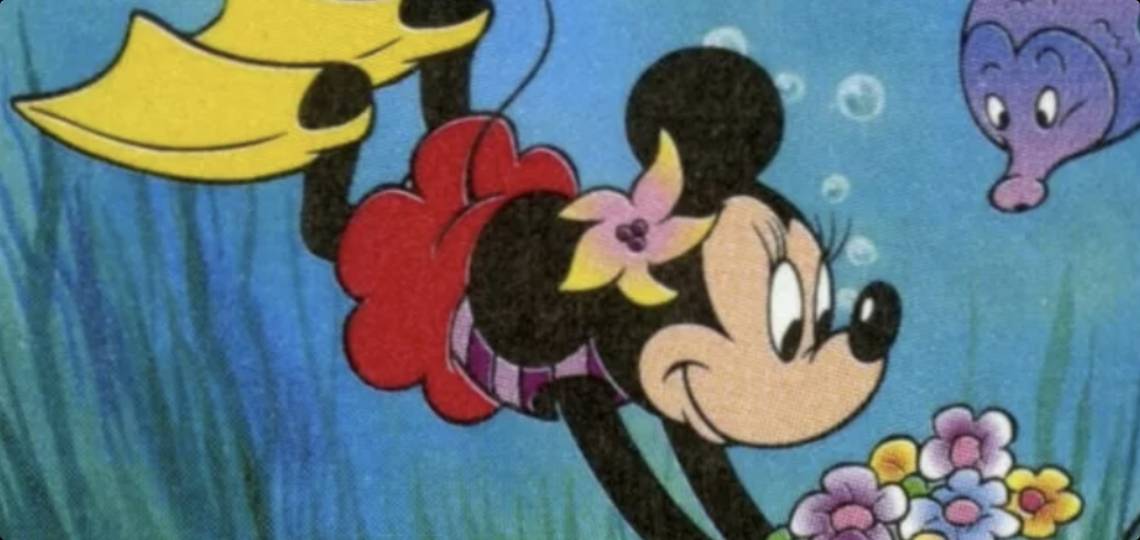Minnie Mouse Underwater Scene 4 By Romanceguy On Deviantart