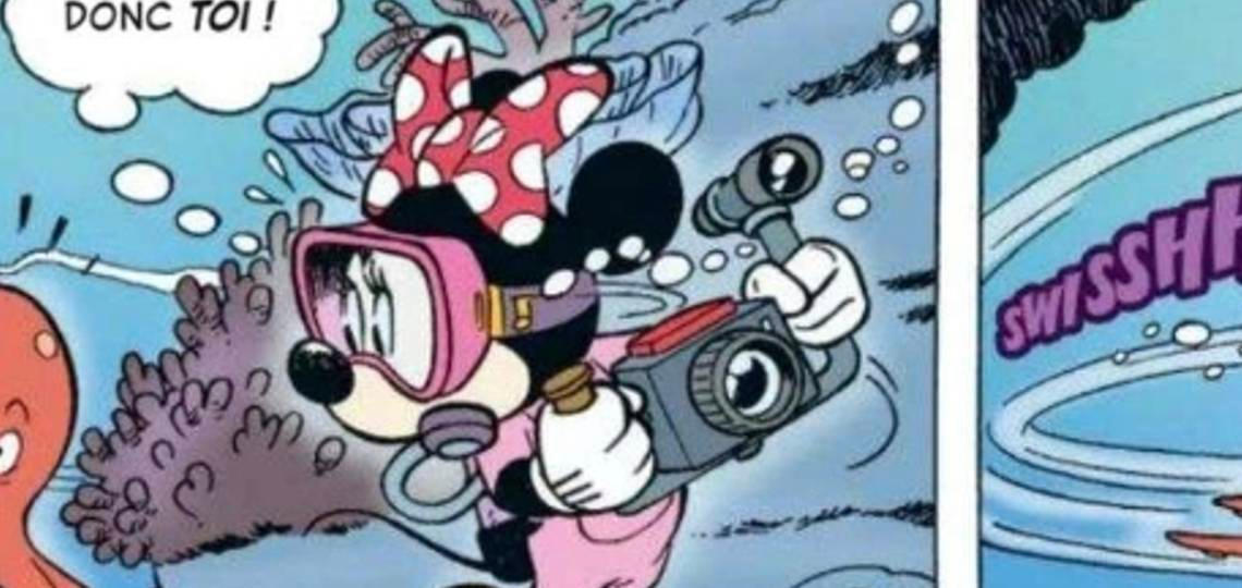 Minnie Mouse Underwater Comic Page 4 Part 5 By Romanceguy On Deviantart