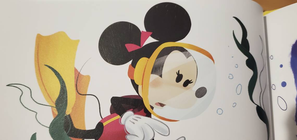 Minnie Mouse Underwater Book Page 4 Part 2 By Romanceguy On Deviantart