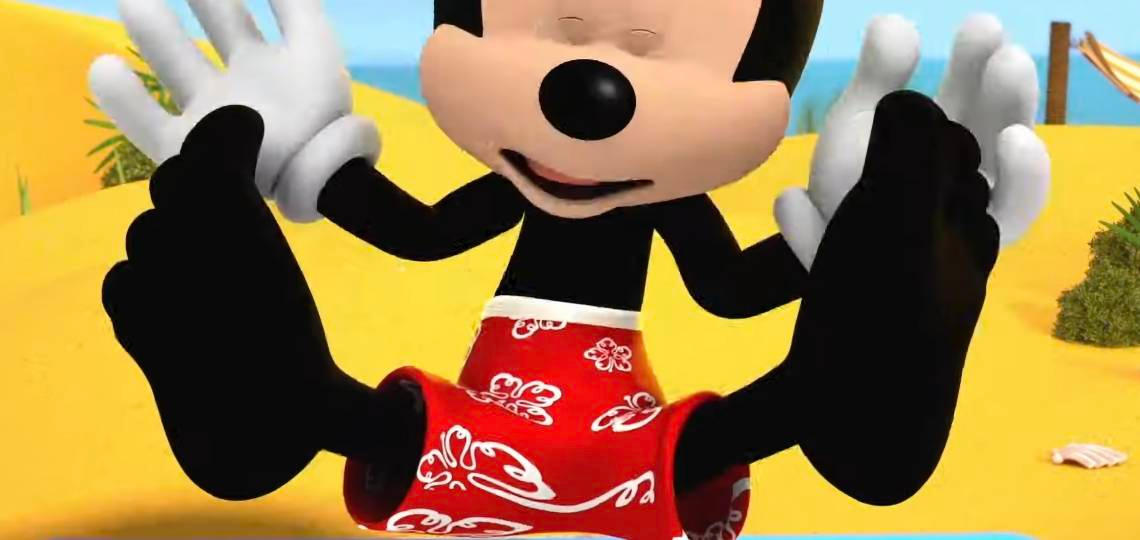 Mickey Mouse Feet Scene 57 Part 4 By Romanceguy On Deviantart