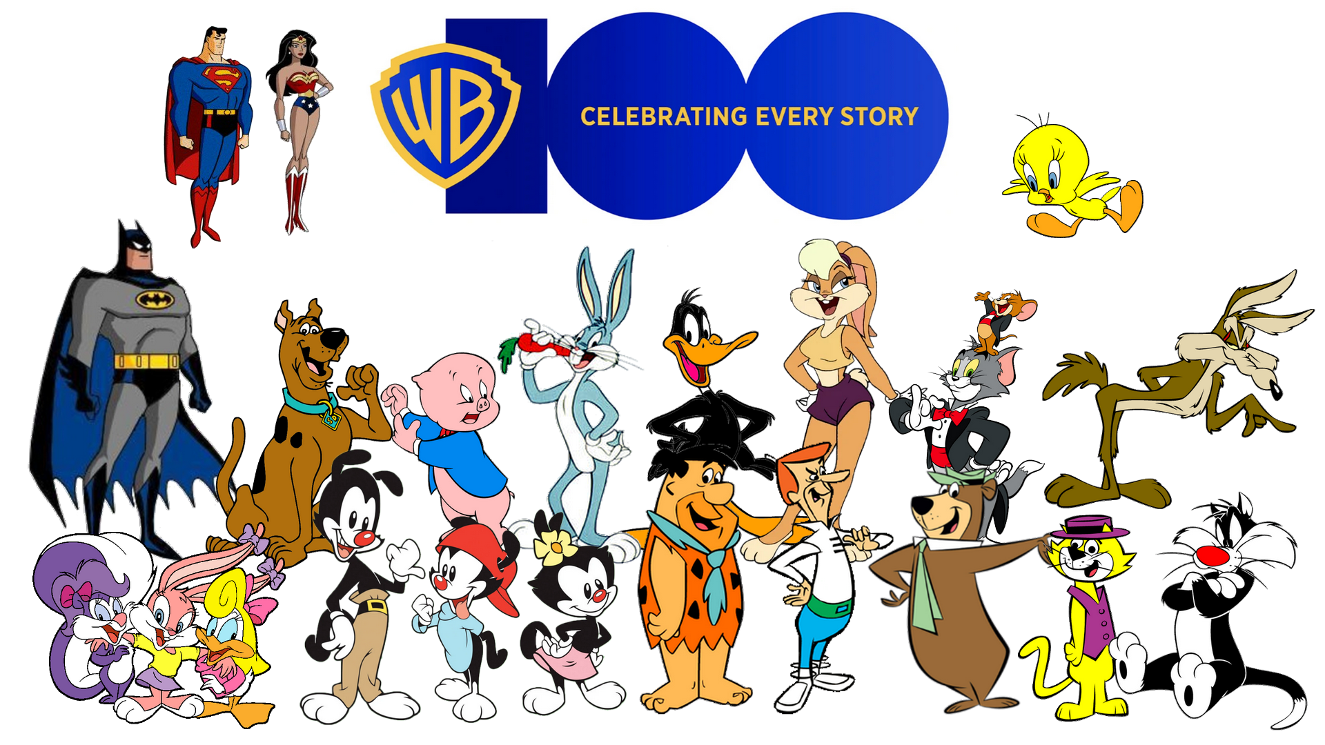 Warner Bros Discovery 100th Anniversary By Polskienagrania1990 On