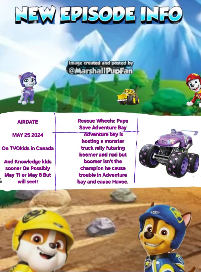 Rescue Wheels Pups Save Adventure Bay New Ep Info By Jennifermcafee On
