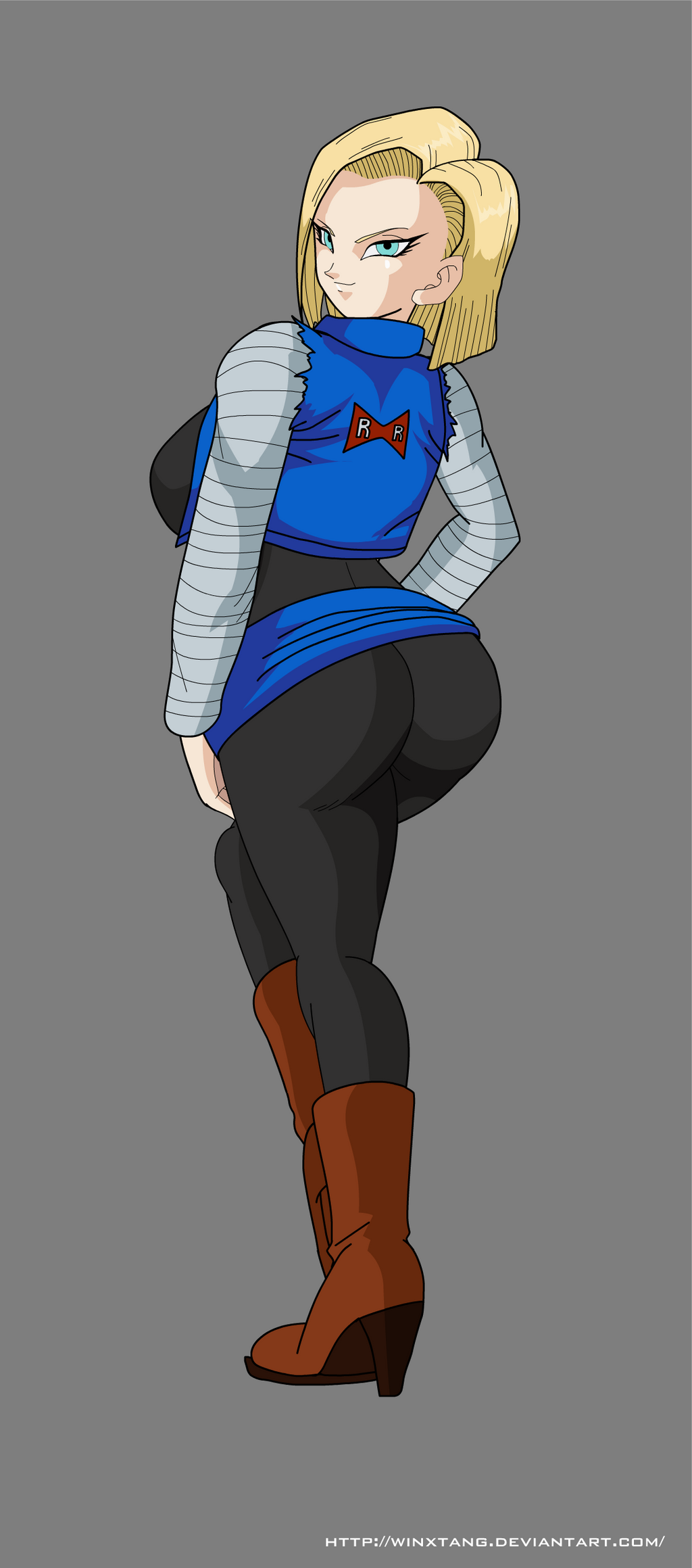 Android 18 By Riffsandskulls On Deviantart