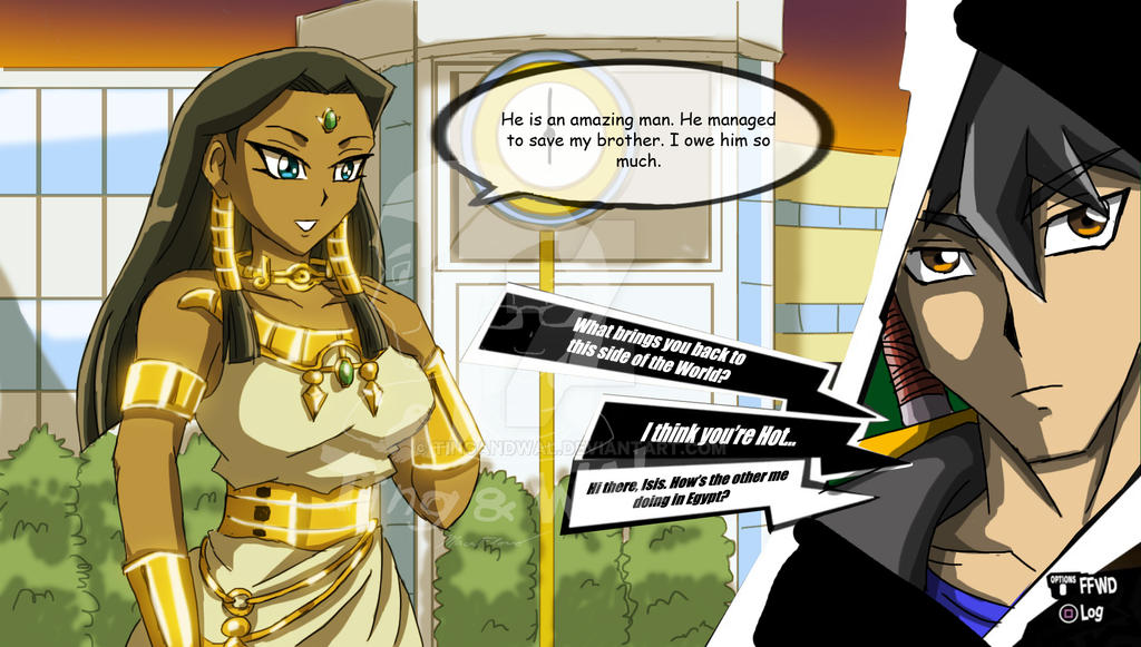 Persona 5 Decision Template Isis Ishtar By Tingandwal On Deviantart