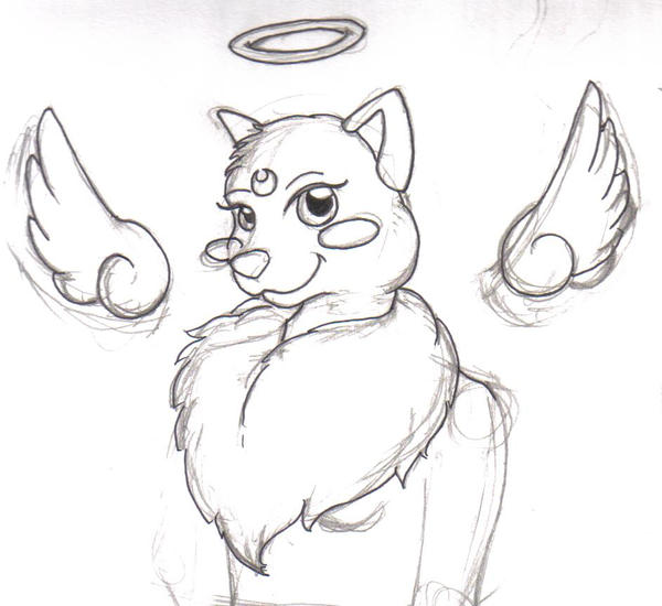 Cyan the Fire Kitty by smonda on DeviantArt