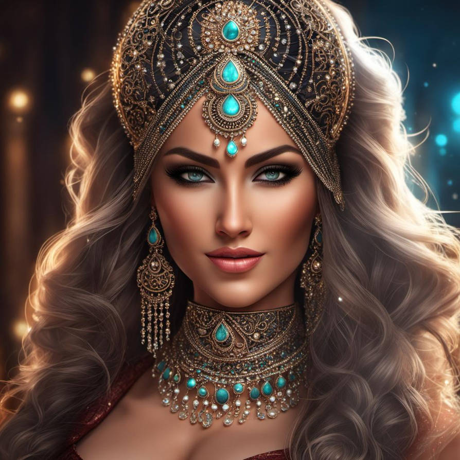 Belly Dancer Portrait By Edesi On Deviantart