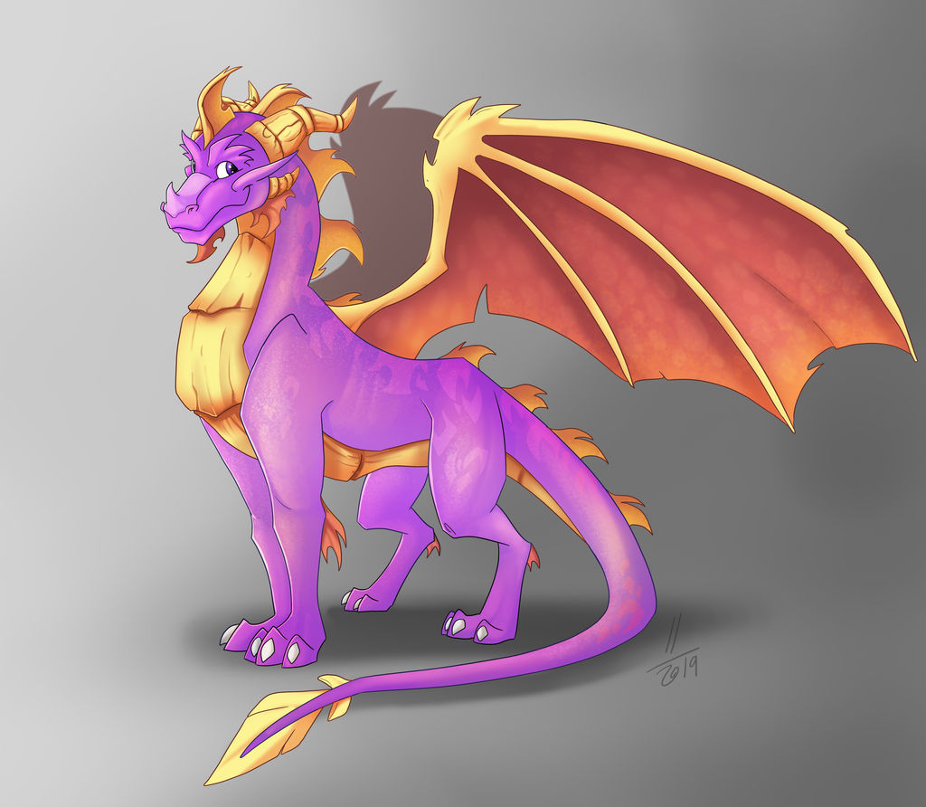 Spyro Adult By Avaroncave On Deviantart