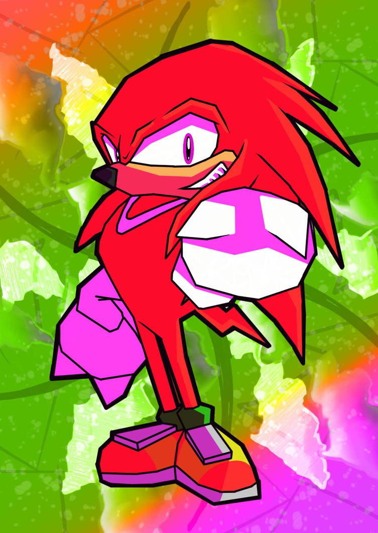Knuckles The Echidna By Chris Comix On Deviantart