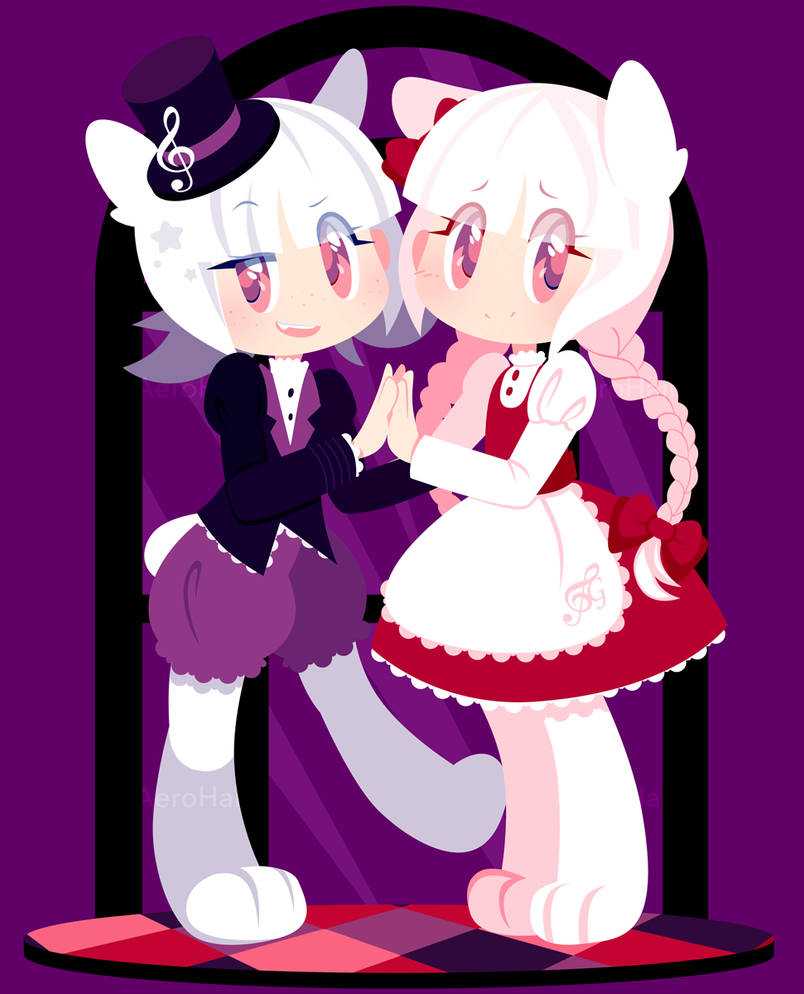 Oc Twins By Aer0hail On Deviantart