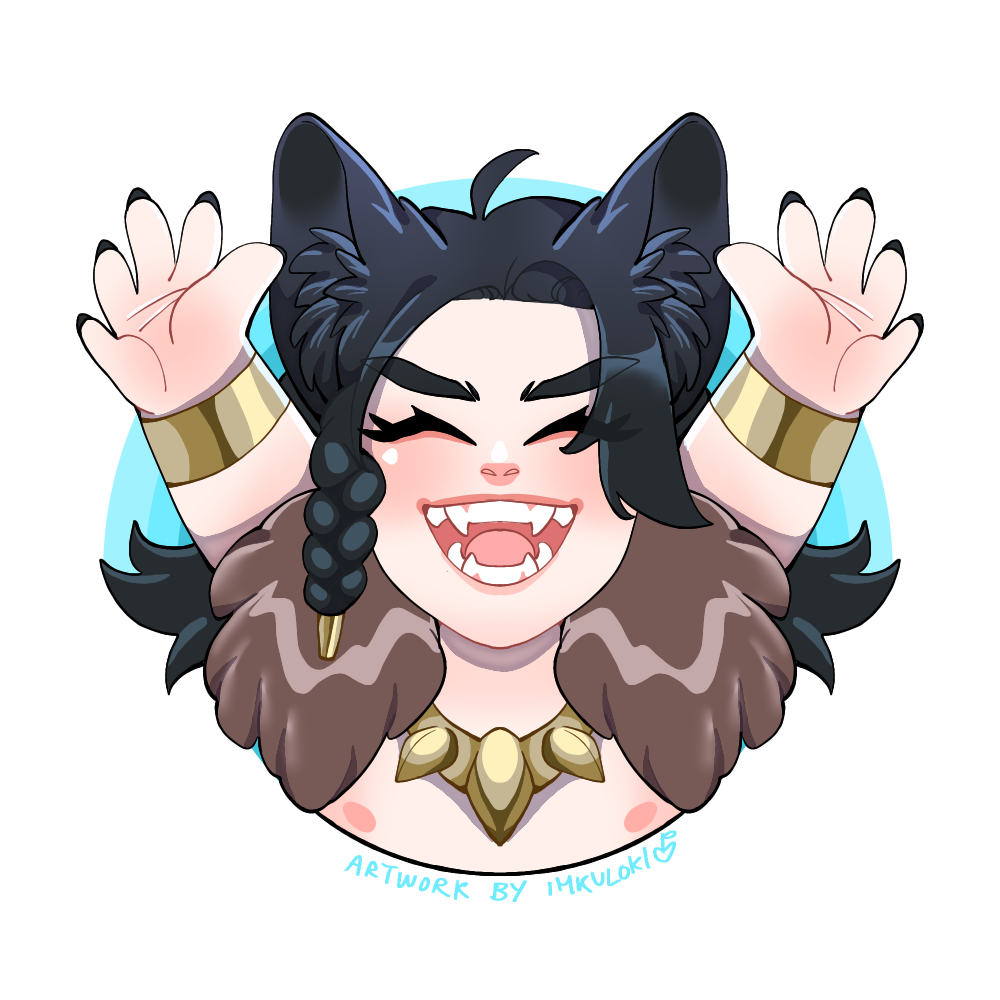 Fenrir Chibi Commission By Imkuloki On Deviantart