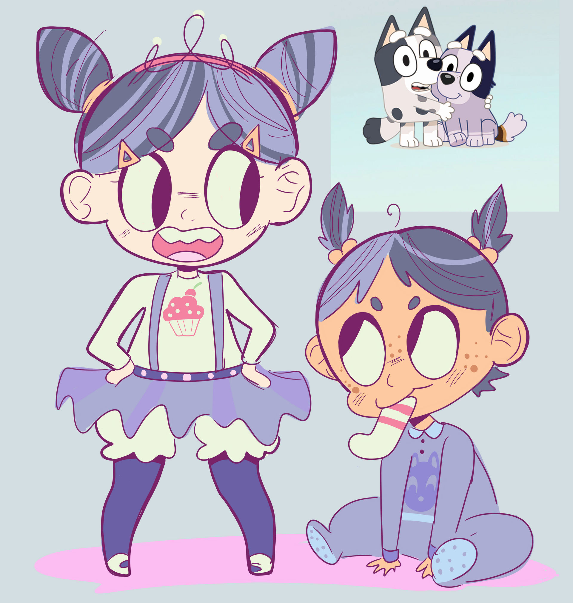 Socks And Muffin By Bluerm On Deviantart