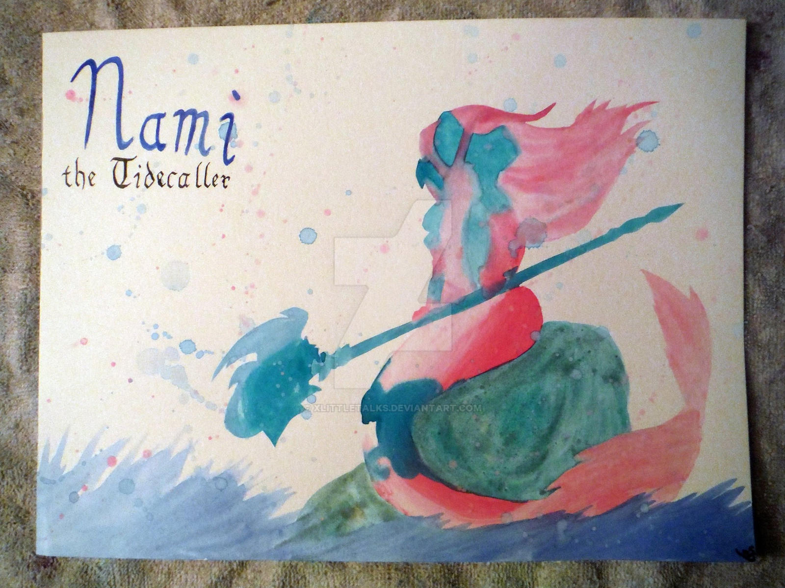 League Of Legends Koi Nami By Xlittletalks On Deviantart