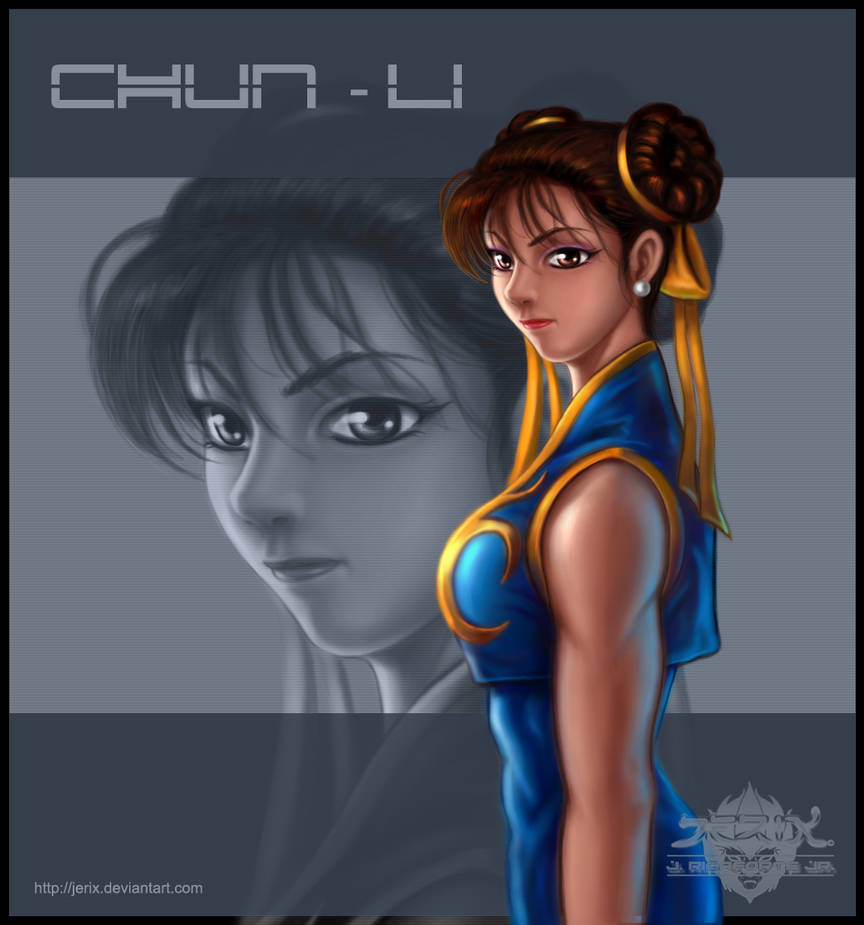 Chun-Li ... SF by jerix on DeviantArt