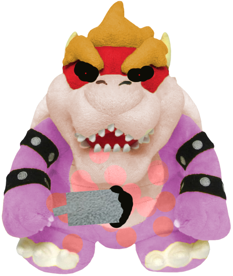 Fnaw Bowser Plush By Mrmouse1718 On Deviantart