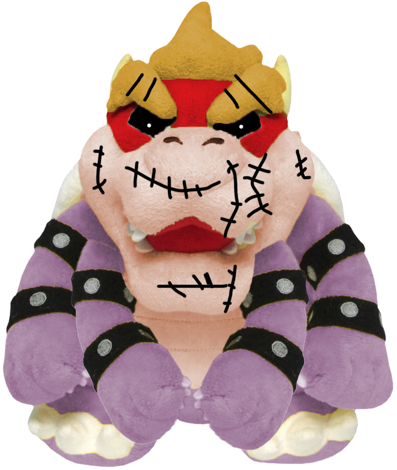 Virus Bowser Plush By Mrmouse1718 On Deviantart