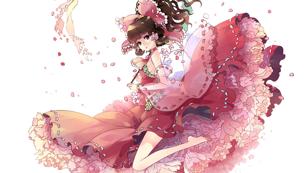 Anime Girl In Pink Dress Render By Natsi90 On Deviantart