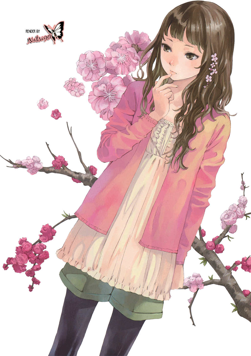 Anime Flower Girl By Natsi90 On Deviantart