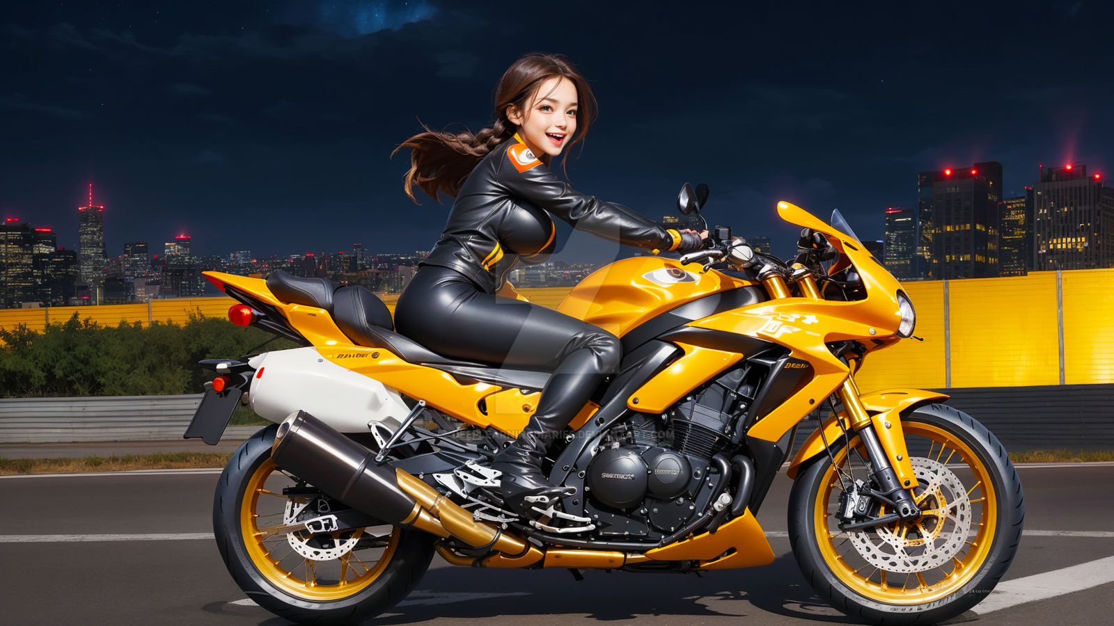 Biker Babes 01 By Deeplearningdiaries On Deviantart