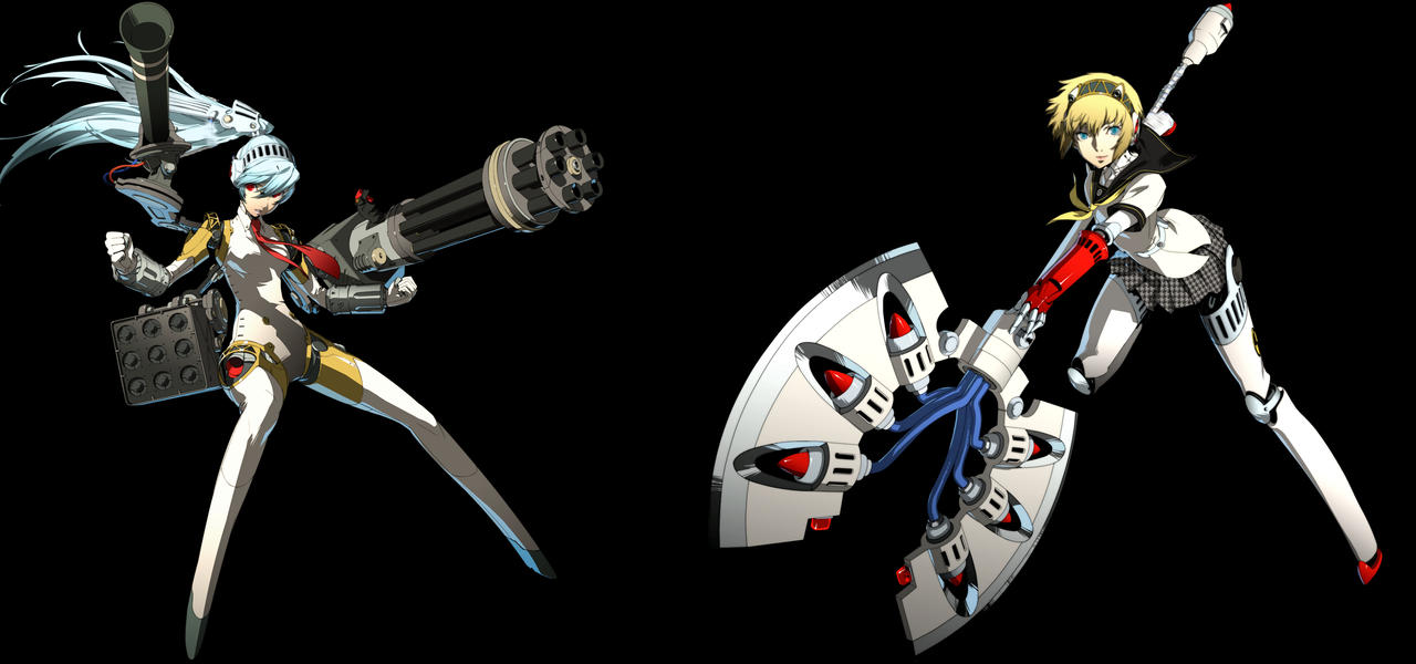 Aigis And Labrys Head Swap By Swappersonic1991 On Deviantart