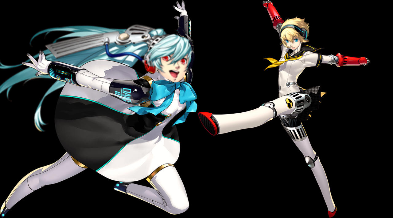 Aigis And Labrys Head Swap By Swappersonic1991 On Deviantart