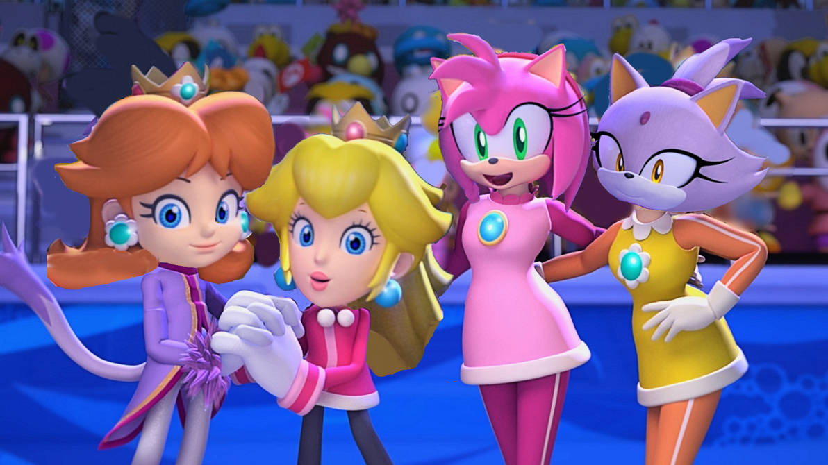 Amy Blaze Peach And Daisy Head Swap Ver 2 By Swappersonic1991 On