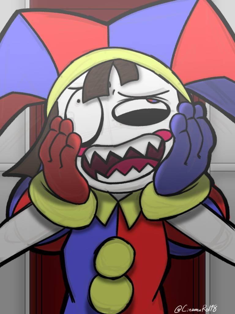 Pomni going Crazy by ShyCinamnRol18 on DeviantArt Pomni going Crazy by ShyCinamnRol18 on DeviantArt