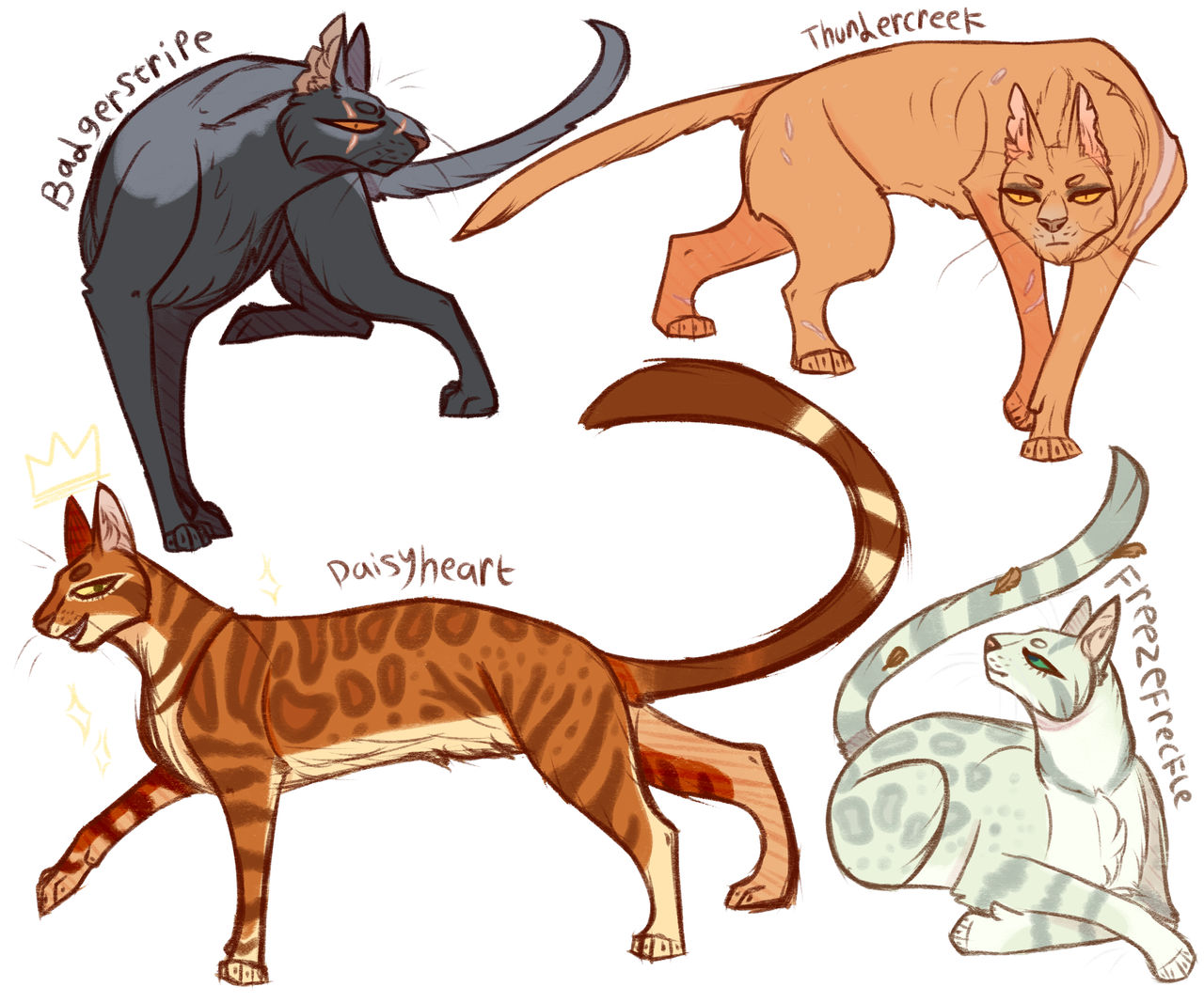 warrior cats ocs by RobinSongbird101 on DeviantArt warrior cats ocs by RobinSongbird101 on DeviantArt
