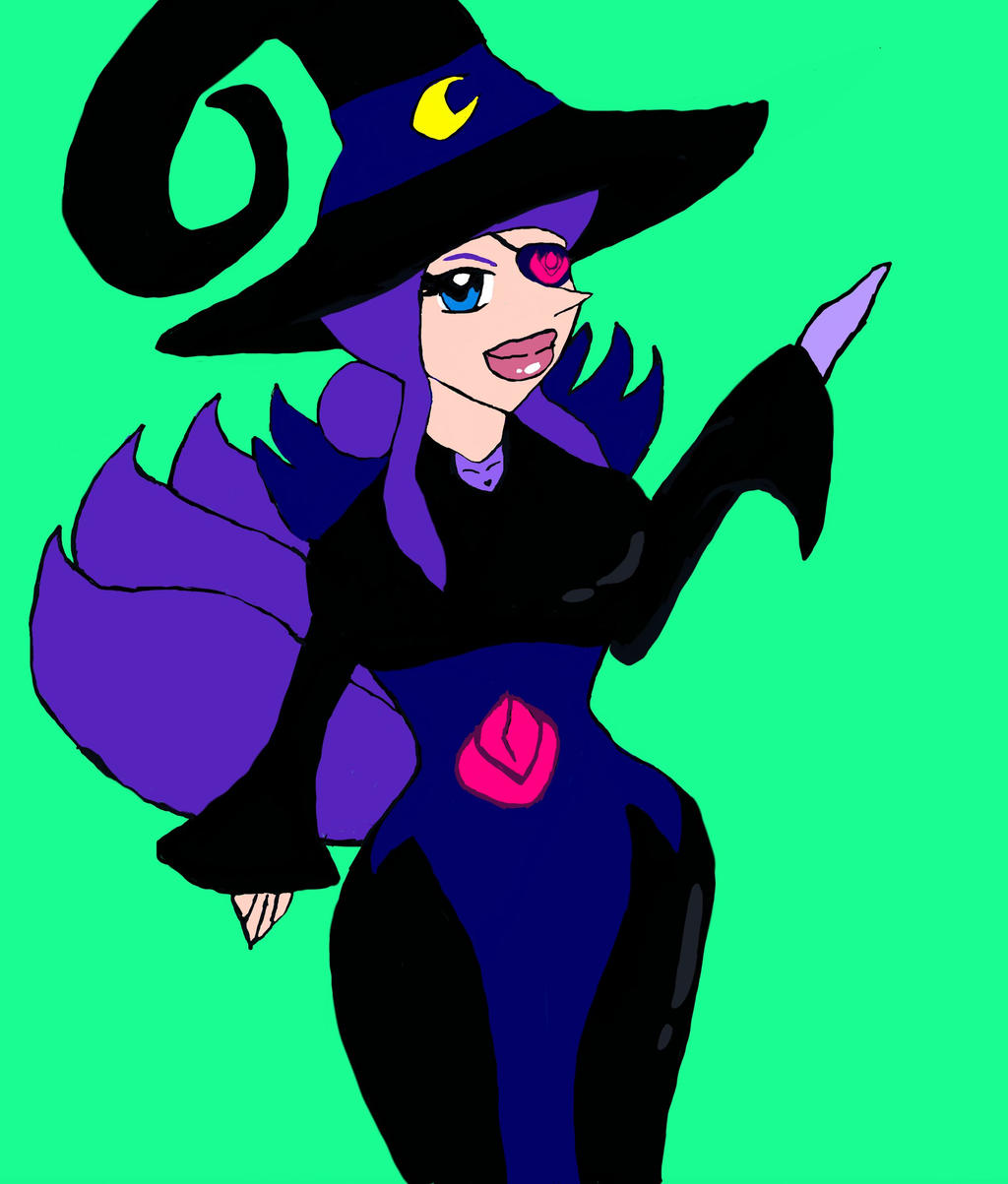 Luna Rose Halloween Witch By Zeogold On Deviantart