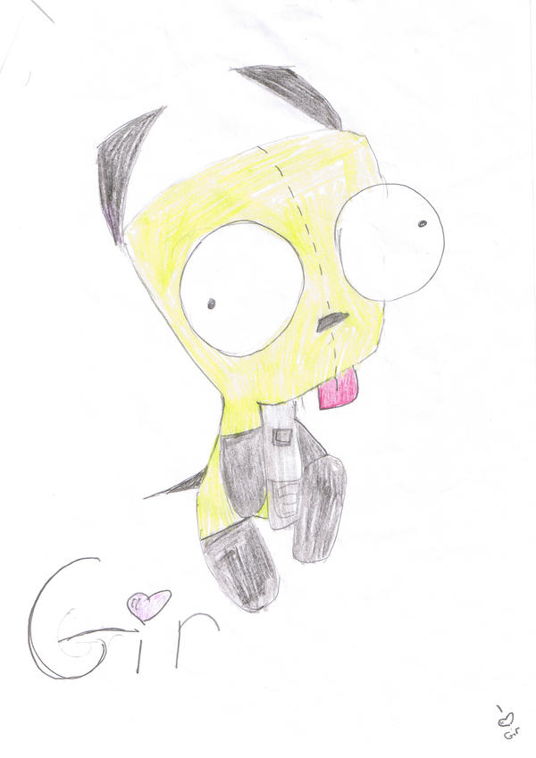 Omg Its Gir By Maddy Bunny On Deviantart