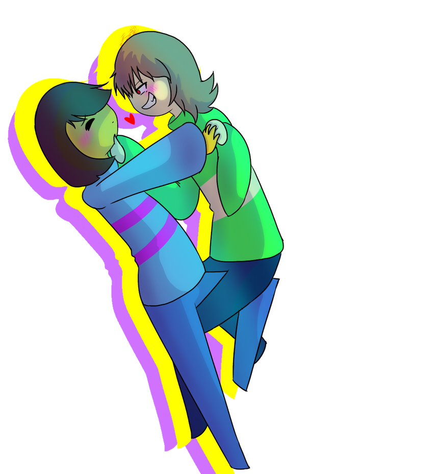 Chara X Frisk By Gaetorcreation On Deviantart