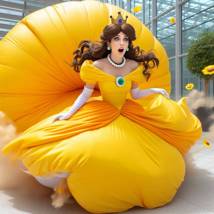 Daisy Inflate Gown 11 By Omaru5562 On Deviantart