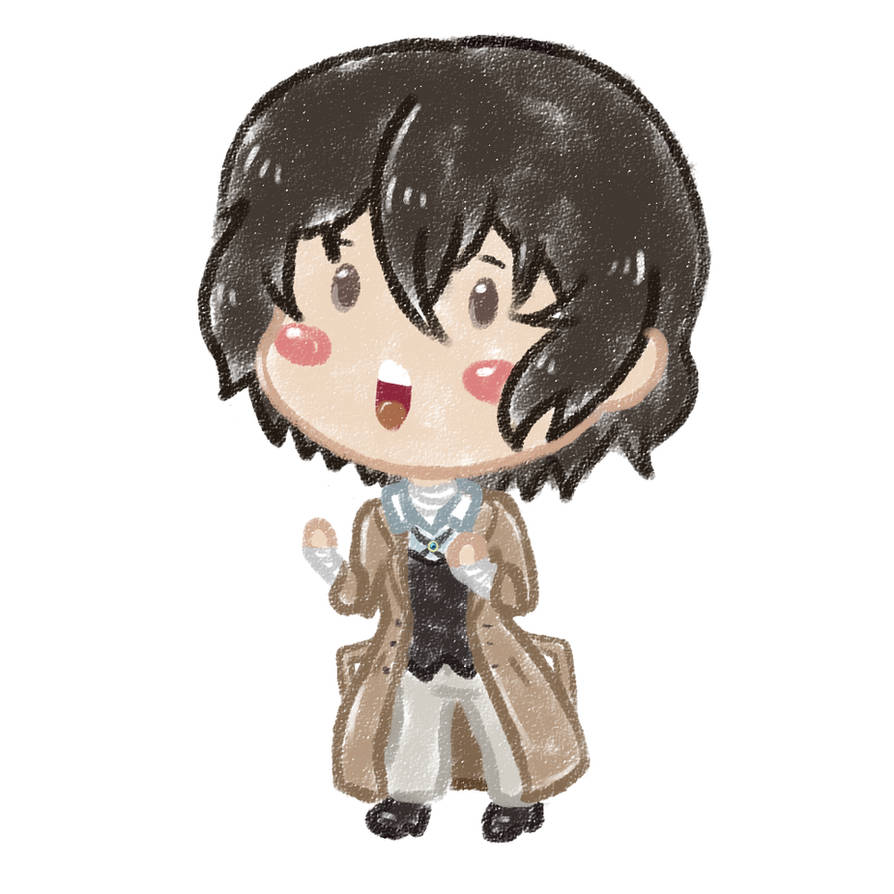 Osamu Dazai Chibi By Kikilix On Deviantart