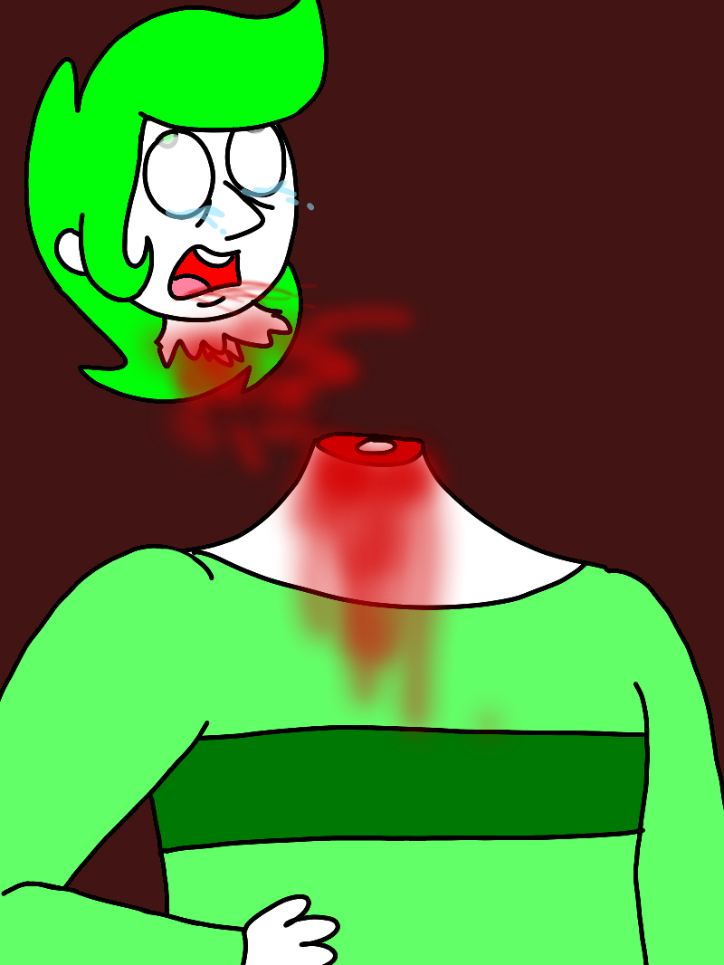 Goretober day 27 -Decapitation- by Jazzystarlover on DeviantArt Goretober day 27 -Decapitation- by Jazzystarlover on DeviantArt