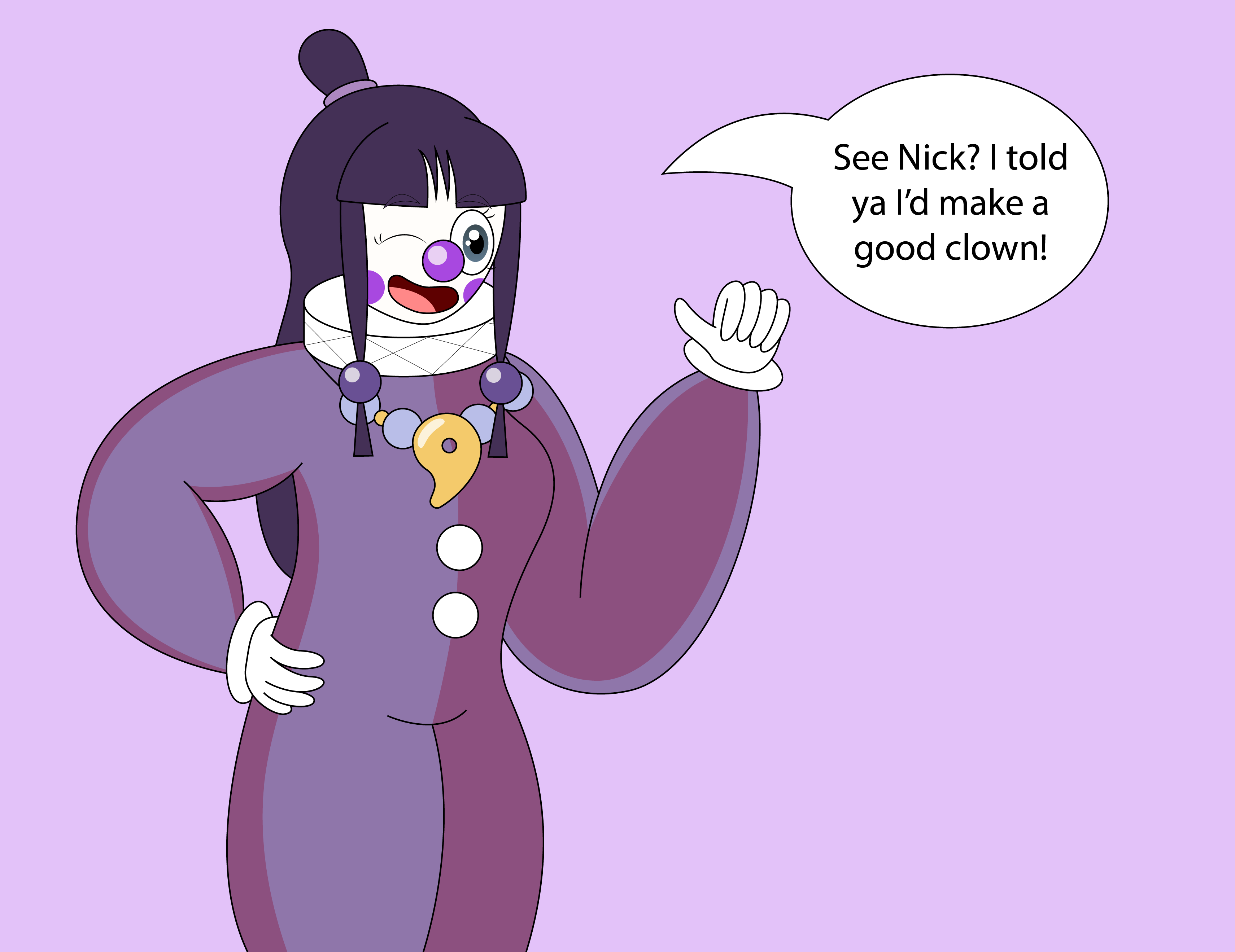Maya Fey Clown By Bearegardetheartist On Deviantart