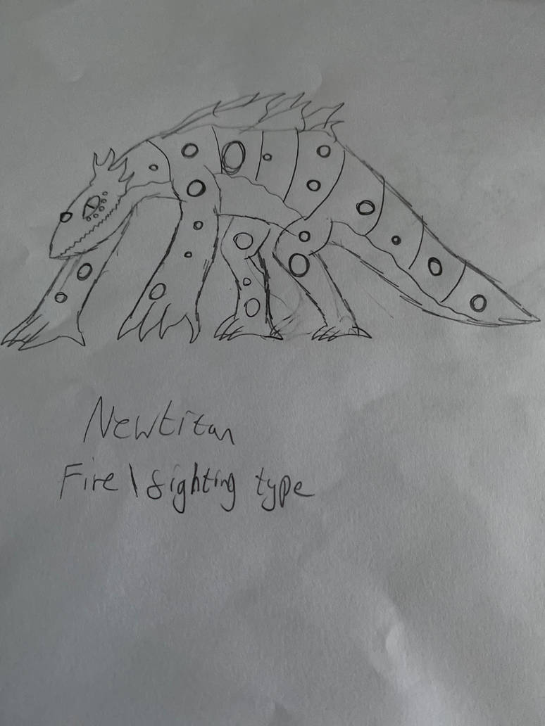 Newtitan The Titan Pokemon By Fakemonfan03 On Deviantart