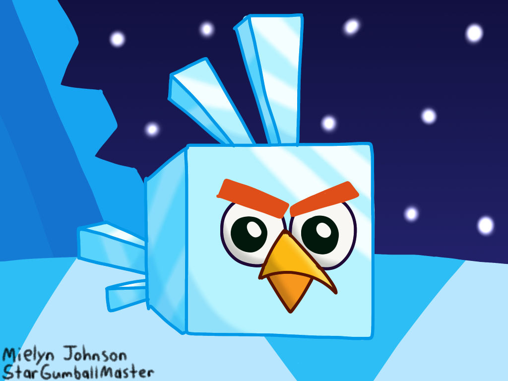Angry Birds Ice Bird By Stargumballmaster On Deviantart