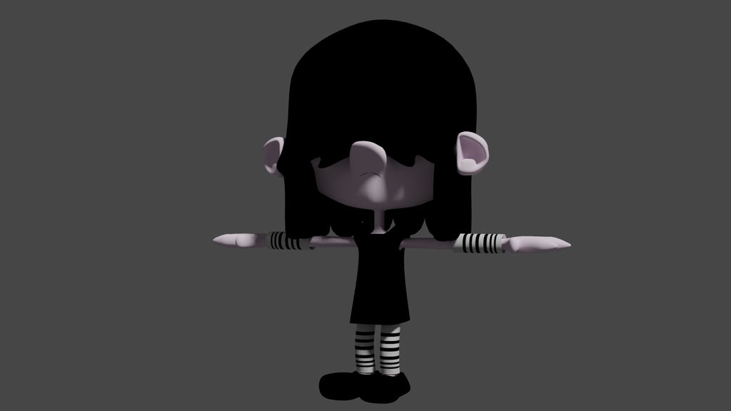 Lucy Loud 3d Model By Animacionespola On Deviantart