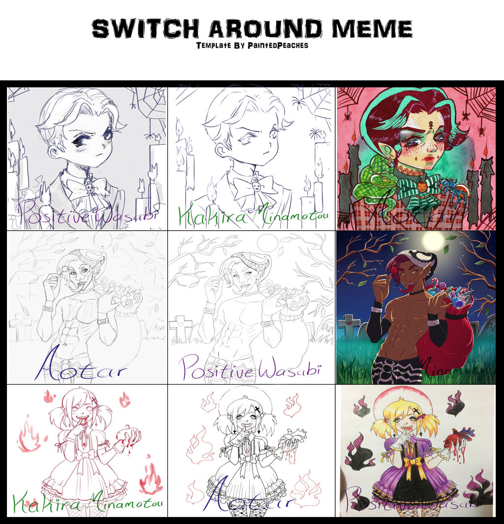 Switch Around Group Collab Phase 2 Complete By TheCollabClub On DeviantArt switch-around-group-collab-phase-2-complete-by-thecollabclub-on-deviantart