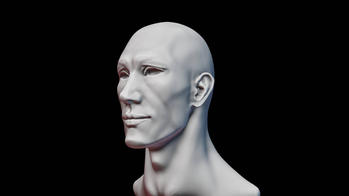 Human Head Sculpting Practice 03f By Kilutica On Deviantart