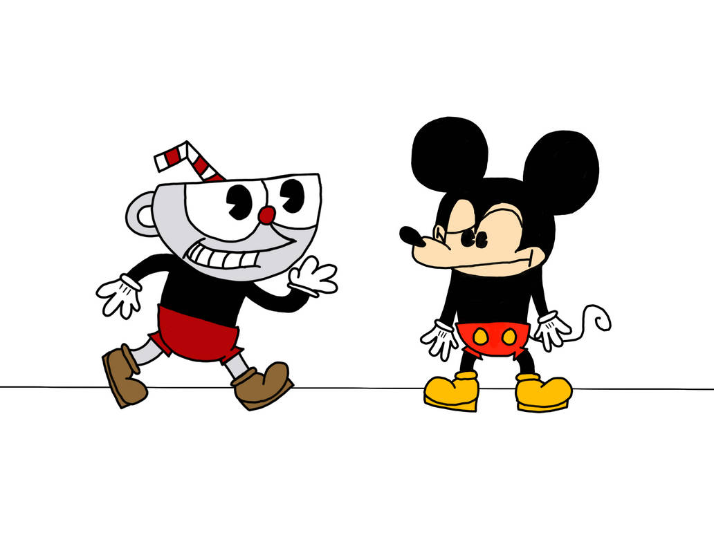cuphead meets Mickey mouse by classystar95 on DeviantArt cuphead meets Mickey mouse by classystar95 on DeviantArt