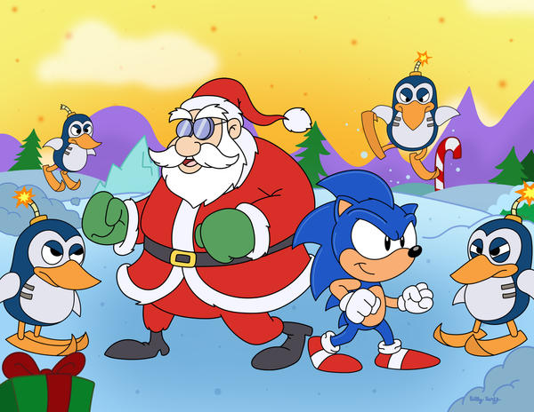 Sonic Christmas Blast Brawl By Slysonic On Deviantart