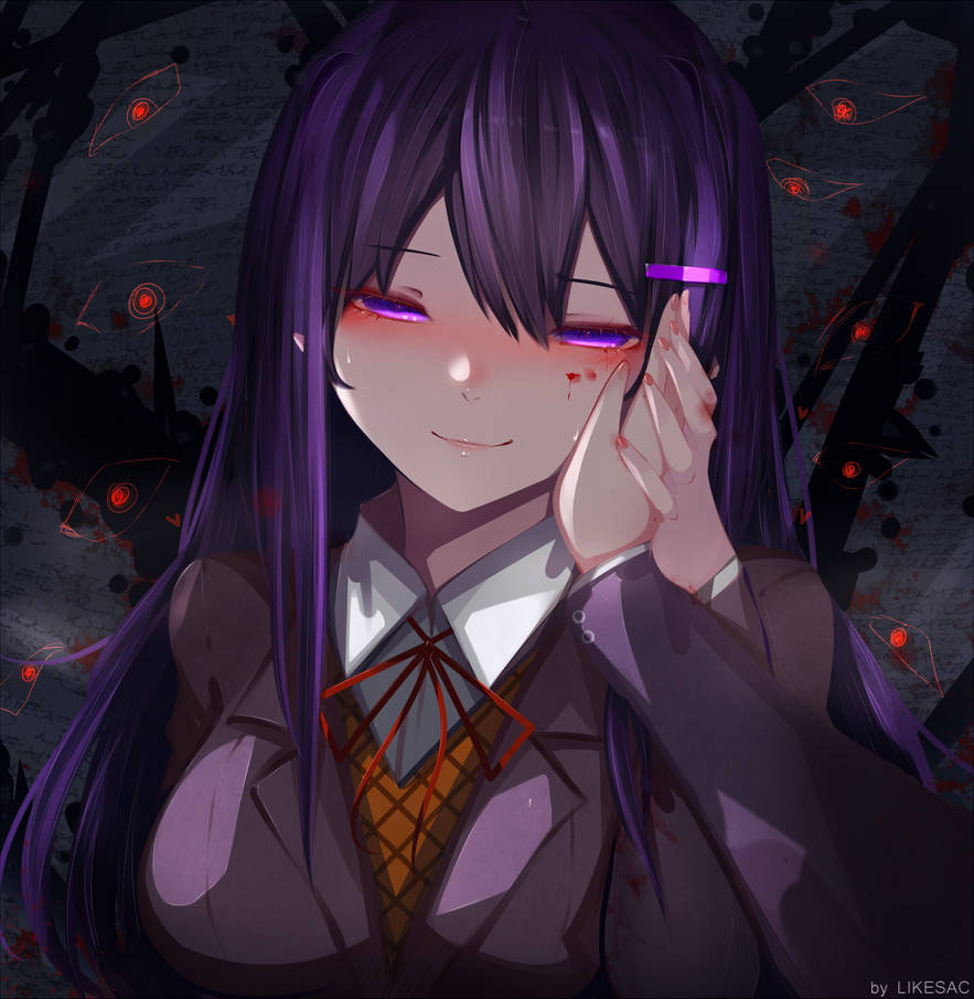 Yuri ~ Ddlc By Likesac On Deviantart