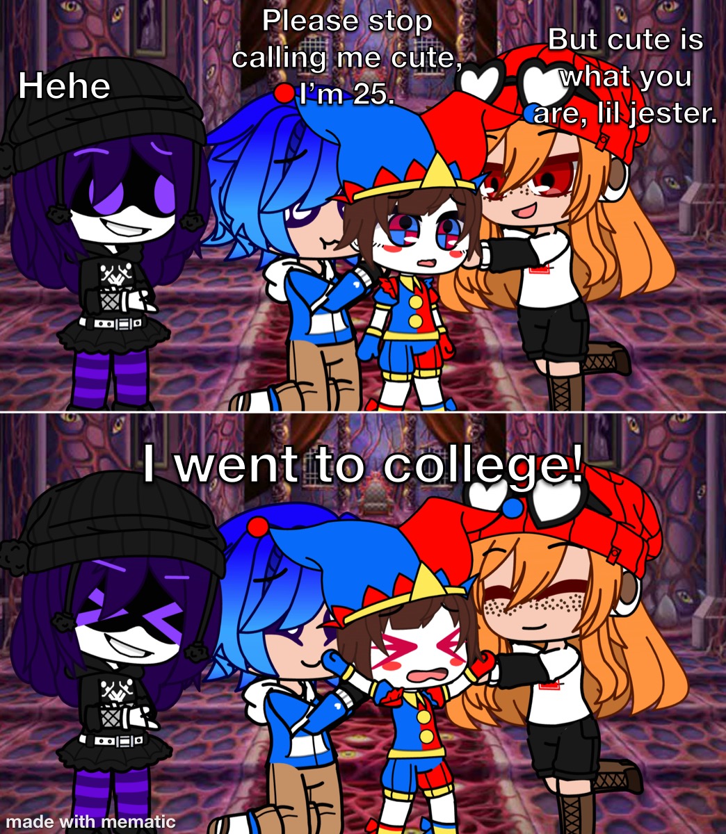 Pomni And The Girls By Kanohi Zeo On Deviantart